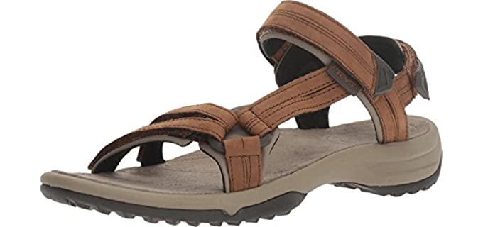 Teva® Leather Sandals (June-2021) - Sandals Digest